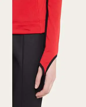 Moncler Half-zip Pullover Sweater