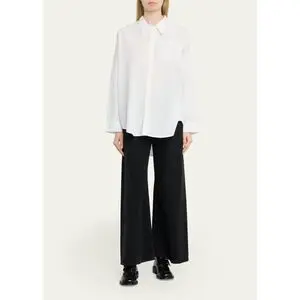 R13 Drop Neck Oxford Shirt