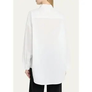 R13 Drop Neck Oxford Shirt