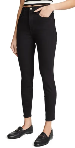 FRAME Ali Skinny Cropped Cigarette Jeans
