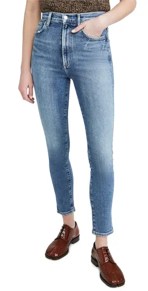 AGOLDE Pinch Waist Ultra High Rise Skinny Jeans