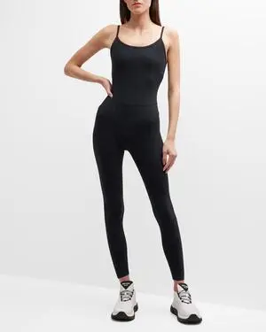 Beyond Yoga Beyond Yoga Spacedye Midi Jumpsuit - Darkest Night