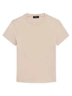 Theory Tiny Tee Cotton T-shirt Canvas