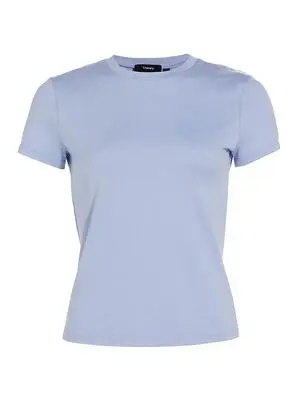 Theory Tiny Tee Cotton T-shirt Regatta