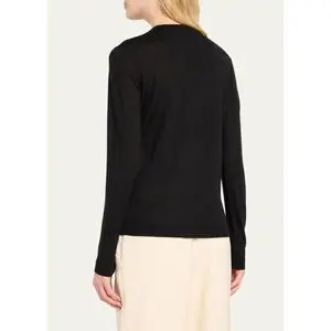 Ralph Lauren Cashmere Crewneck Sweater - Black
