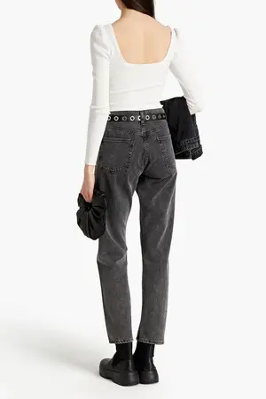 FRAME Le Slouch Faded Boyfriend Jeans