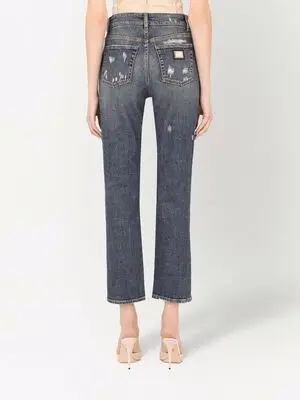 Dolce & Gabbana Distressed Boyfriend Jeans