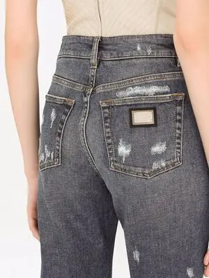 Dolce & Gabbana Distressed Boyfriend Jeans