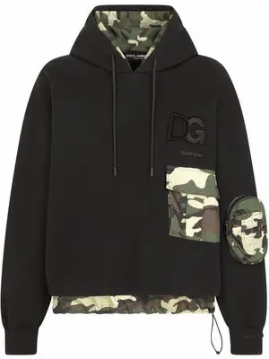 Dolce & Gabbana Drawstring Sweatshirts Hoodies For Men