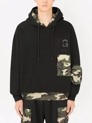 Dolce & Gabbana Camouflage-print Hoodie