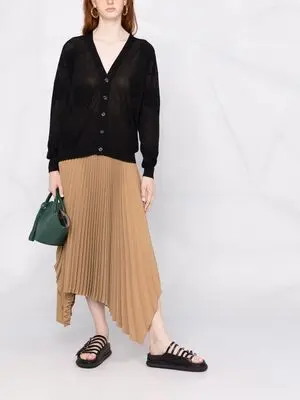 UMA WANG Intarsia Knit Cardigan