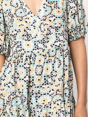 LEMLEM Telem Graphic-print Minidress