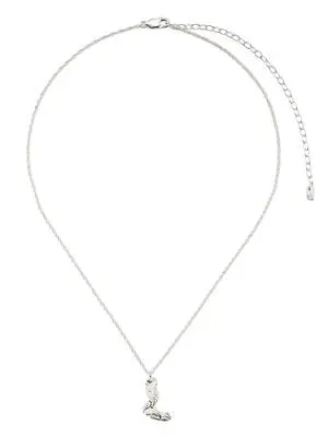 LOVENESS LEE Alphabet 'l' Necklace - Silver