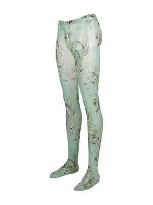Emilio Pucci Africana-print Elasticated-waist Tights