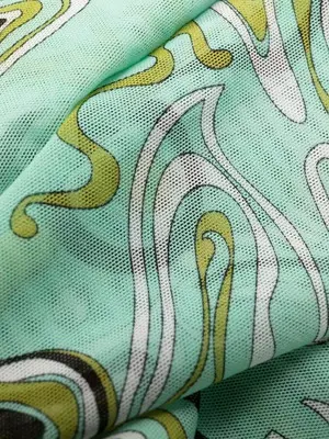 Emilio Pucci Africana-print Elasticated-waist Tights
