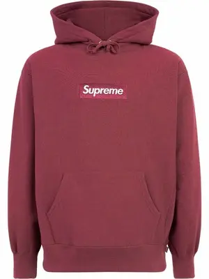 Supreme Box Logo Hoodie Fw 21 - Red