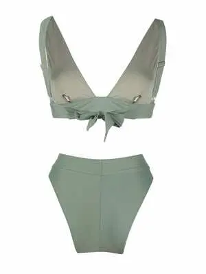NOIRE SWIMWEAR High-waisted Bikini Set