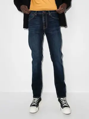 Nudie Jeans Lean Dean Slim-fit Jeans - Blue