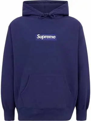 Supreme Box Logo Hoodie - Blue