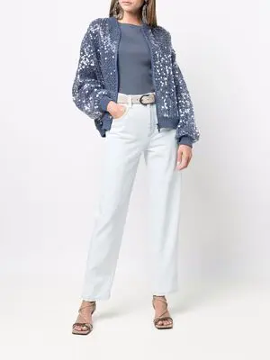 Brunello Cucinelli High-waist Straight-leg Jeans