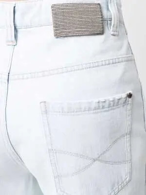 Brunello Cucinelli High-waist Straight-leg Jeans
