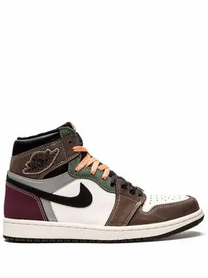 JORDAN Air 1 High Og Hand Crafted Sneakers - Brown