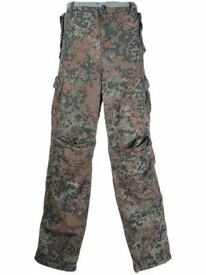 DIESEL® Camouflage Print Cargo Trousers