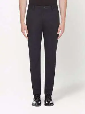 Dolce & Gabbana Mid-rise Tailored Trousers - Blue