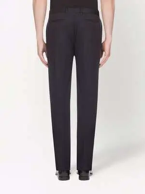 Dolce & Gabbana Mid-rise Tailored Trousers - Blue