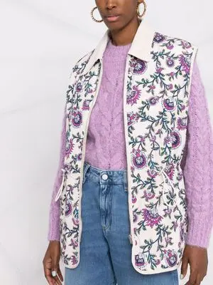 Isabel Marant Floral-print Gilet