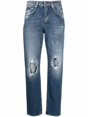 Dolce & Gabbana Distressed Boyfriend Jeans