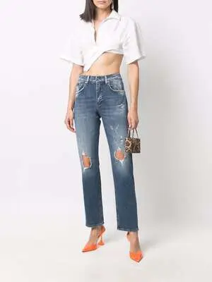 Dolce & Gabbana Distressed Boyfriend Jeans