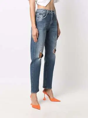 Dolce & Gabbana Distressed Boyfriend Jeans
