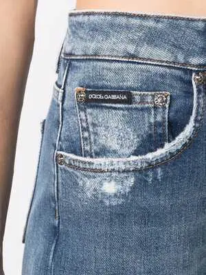 Dolce & Gabbana Distressed Boyfriend Jeans