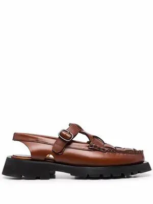 Hereu Cranc Sport Woven Sandals - Brown