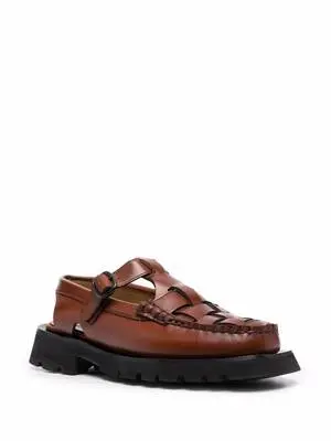 Hereu Cranc Sport Woven Sandals - Brown
