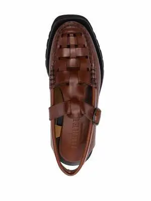 Hereu Cranc Sport Woven Sandals - Brown