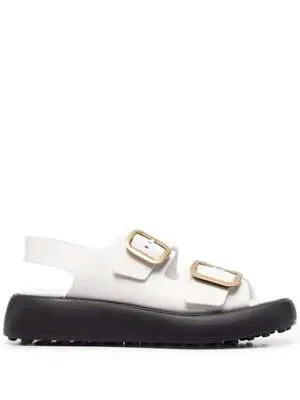 TOD'S Buckled Leather Sandals