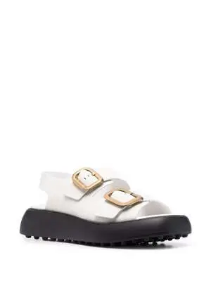 TOD'S Buckled Leather Sandals