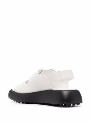 TOD'S Buckled Leather Sandals