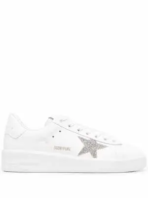 GOLDEN GOOSE Purestar Leather Sneakers - White