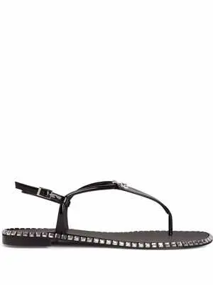 GIUSEPPE ZANOTTI Bellatriks Studded Sandals - Black