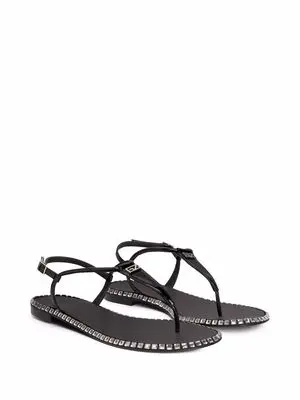 GIUSEPPE ZANOTTI Bellatriks Studded Sandals - Black