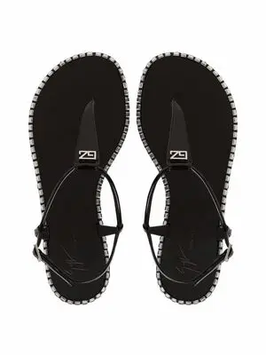GIUSEPPE ZANOTTI Bellatriks Studded Sandals - Black