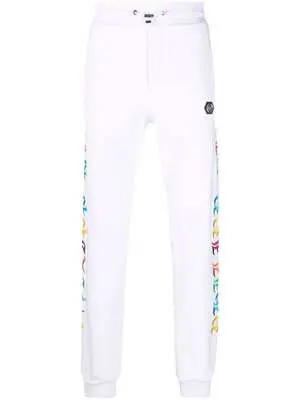 Philipp Plein Gothic Plein Logo Track Pants