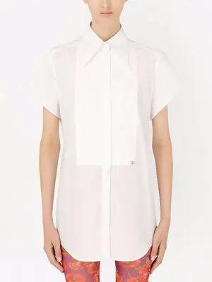 Dolce & Gabbana Dg-logo Poplin Shirt
