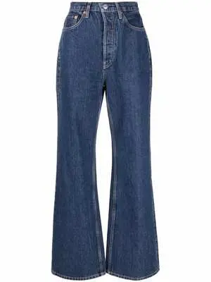 RE/DONE High-waisted Bootcut Jeans
