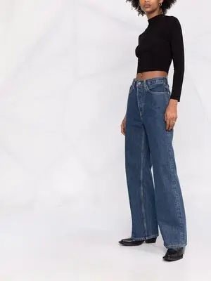 RE/DONE High-waisted Bootcut Jeans