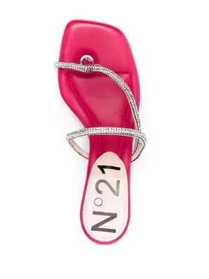 N°21 Crystal-embellished Strappy Sandals