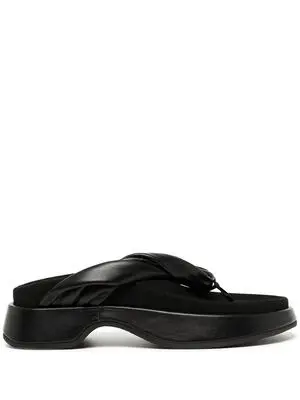 REIKE NEN Twist-strap Platform Flip-flops